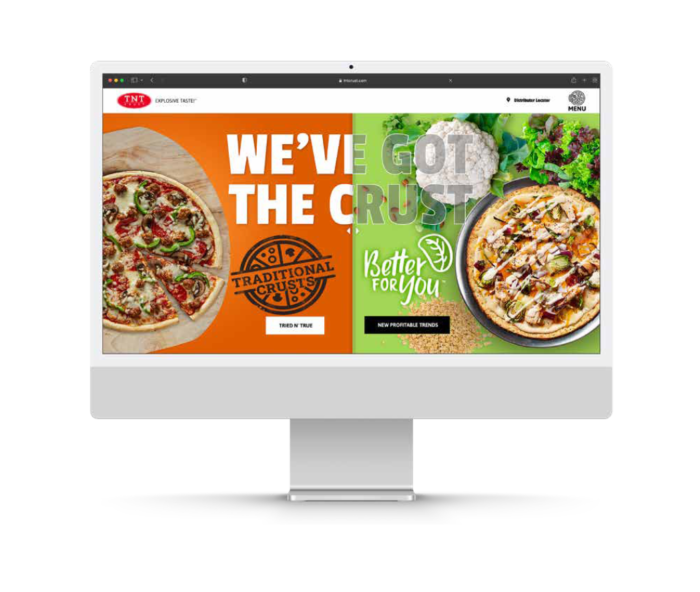 TNT Crust Branding & Website - REDFISH